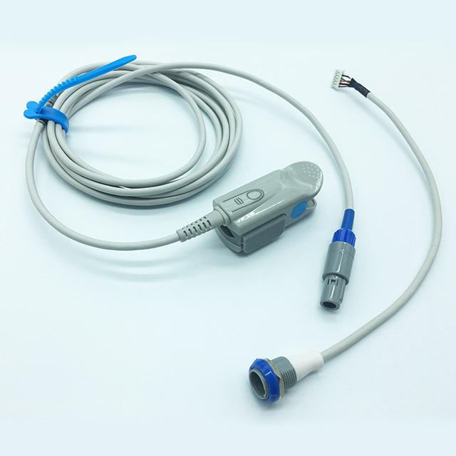 Medical Materials Reusable SPO2 Sensors Adult Finger 3M Cable ...