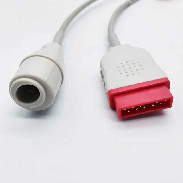 Marquette To Edward 3.0m TPU IBP Transducer Cable