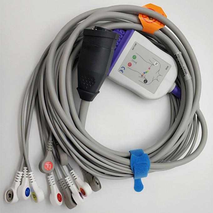 Medical Patient Cable For ECG Machine , Zoll Ecg Cable For EKG / ECG ...