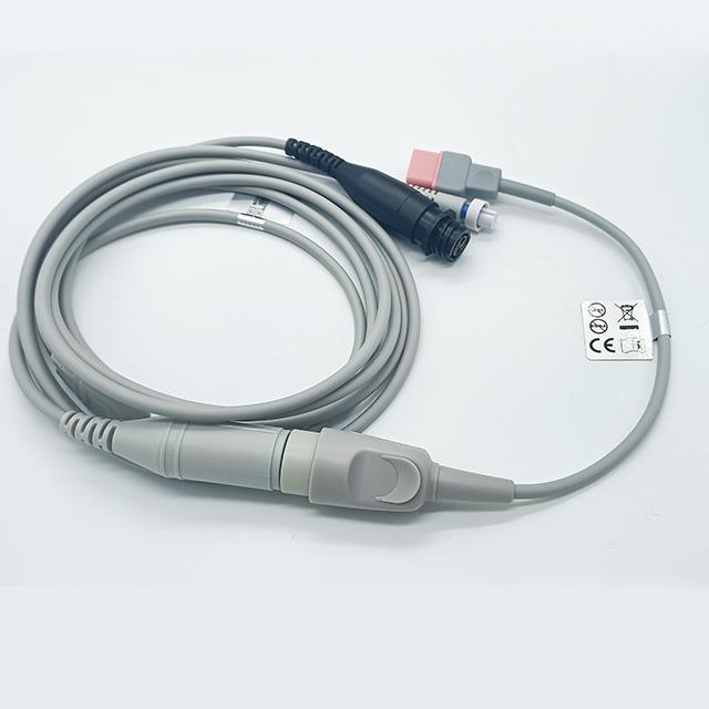 Bifurcated Cardiac Output Cable With Injectate Temperature Probes