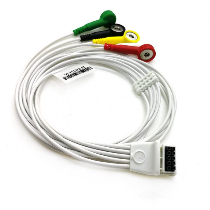 Mortara H3 Holter Cable Mortara 9293-036-51 H3+ 5 Lead Patient Cable