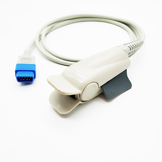 GE 1.1M Stable Performance Monitor SPO2 Sensor For Adult / Infant 12 ...